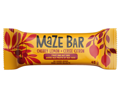Maze Bars - Cherry Lemon - Mindful Snacks